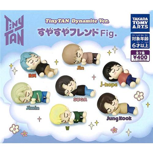TinyTAN Dynamite Ver. すやすやフレンドFig. 全7種セット : 5500000154192 : セレンショップ - 通販 - Yahoo!ショッピング