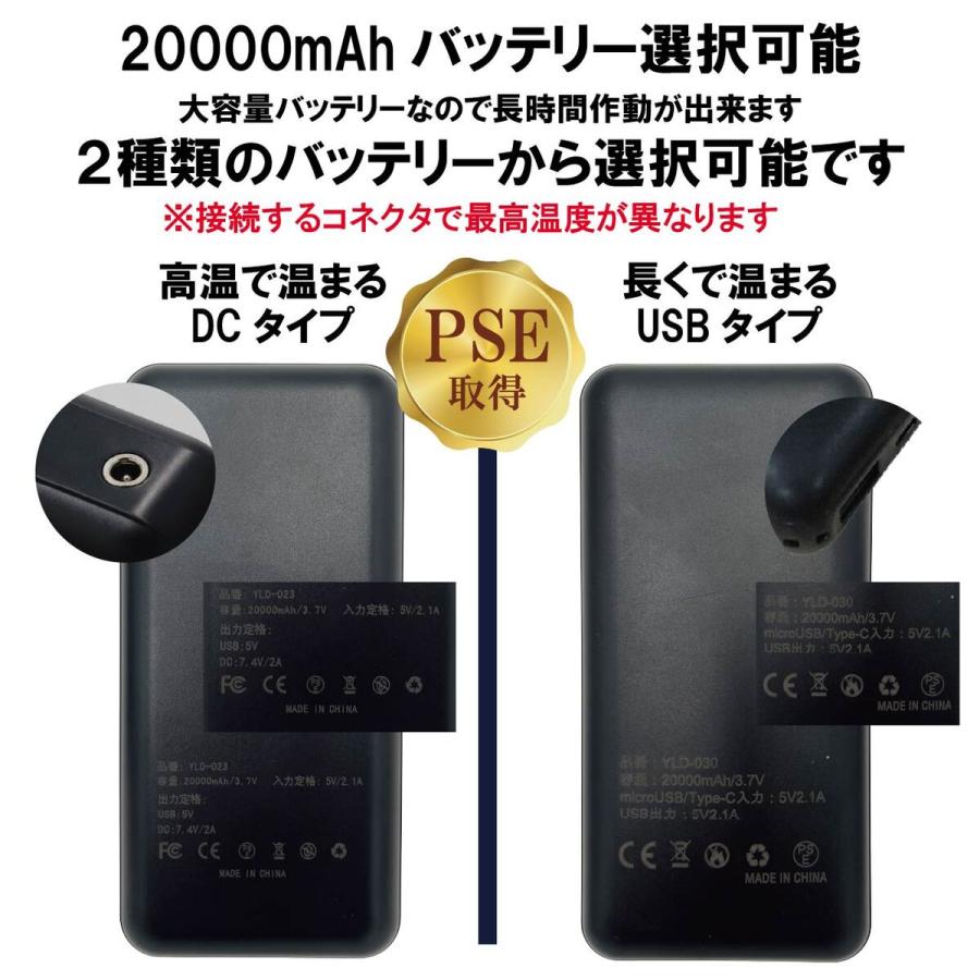 2025年モデル 電熱ベスト日本製 27枚繊維ヒーター 20000mAhバッテリー 発熱ベスト 3段温度調整 防寒ベスト ヒーター 付き 加熱ベスト インナー : モノコレクション ソラーラ ...