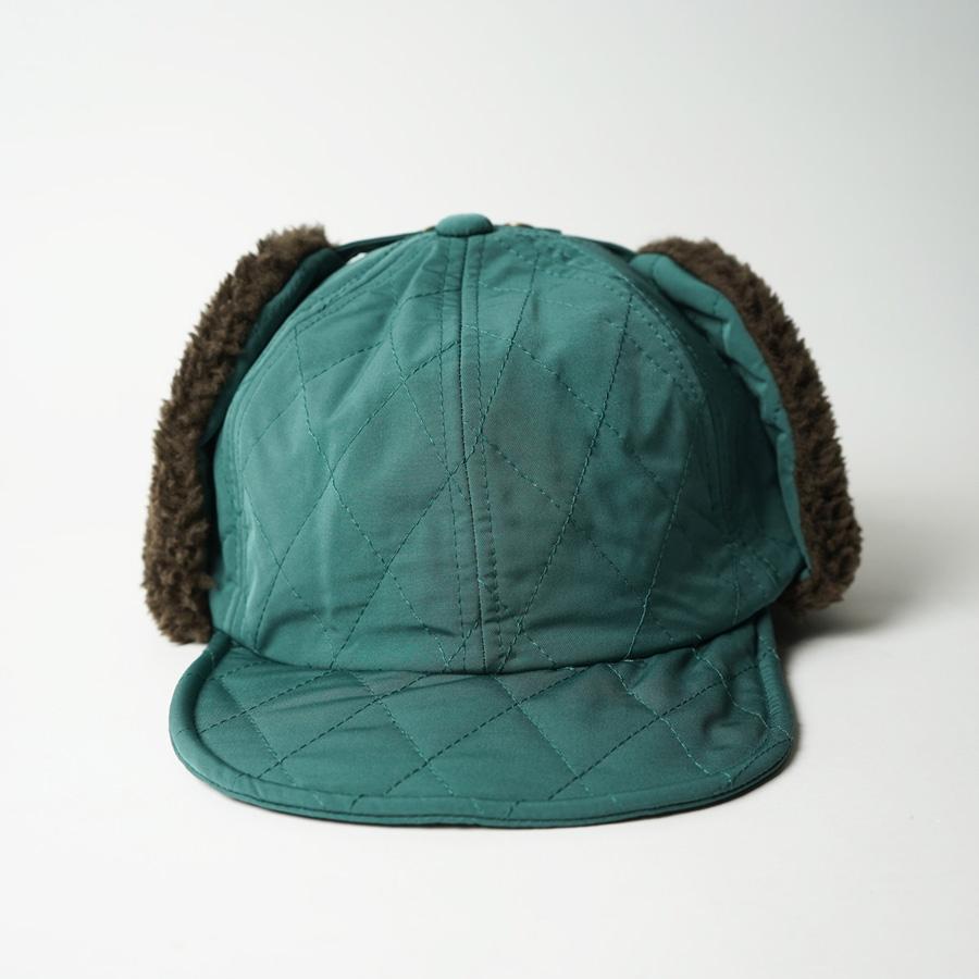 Quilting Short Flap Cap(キルティング ショート フラップ キャップ) BCN-Y21776 ボア付き帽子 キャップ ...