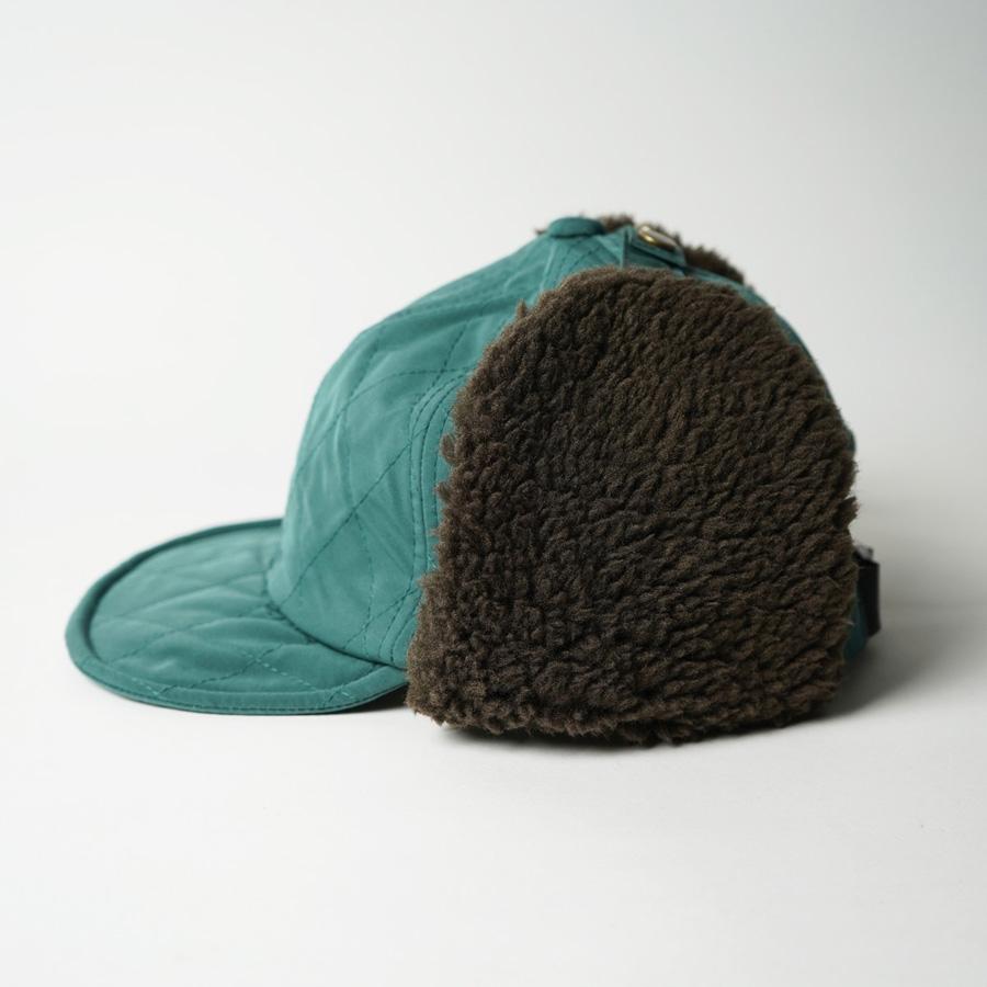 Quilting Short Flap Cap(キルティング ショート フラップ キャップ) BCN-Y21776 ボア付き帽子 キャップ ...