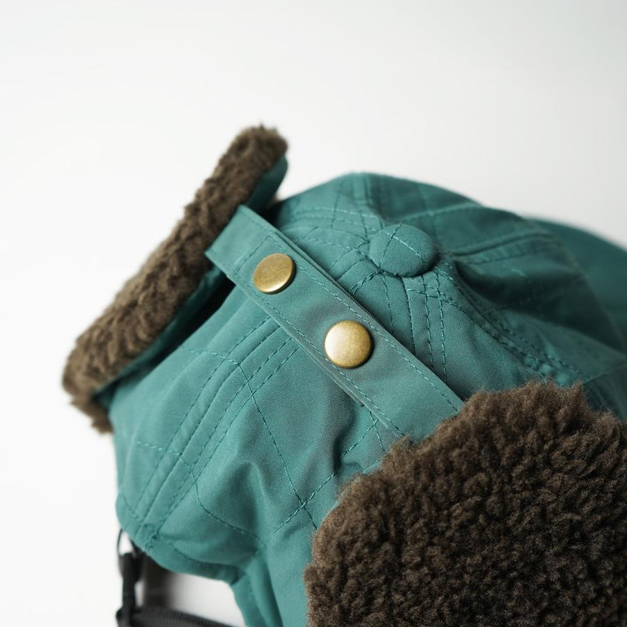 Quilting Short Flap Cap(キルティング ショート フラップ キャップ) BCN-Y21776 ボア付き帽子 キャップ ...