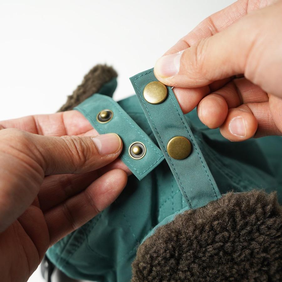 Quilting Short Flap Cap(キルティング ショート フラップ キャップ) BCN-Y21776 ボア付き帽子 キャップ ...