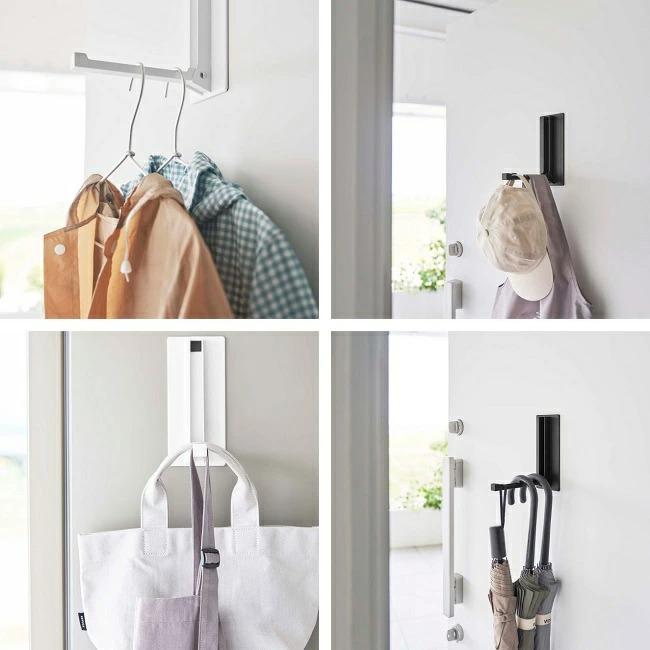 tower マグネット折り畳みハンガー タワー 山崎実業 ホワイト ブラック 5987 5988 / ハンガーフック マグネットハンガー ハンガー YAMAZAKI ヤマジツ[MM1 ...