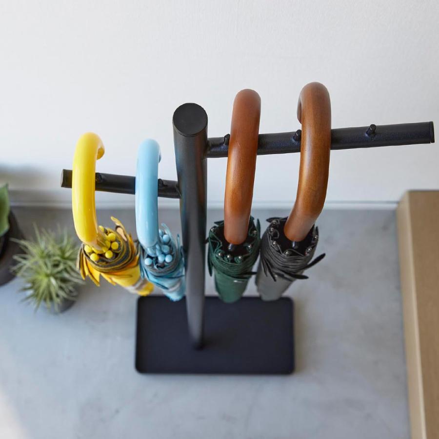 ハンギング傘立て タワー 山崎実業 tower ホワイト ブラック 4516 4517 アンブレラスタンド 傘立て かさ立て アンブレラハンガー タワーシリーズ yamazaki[MM1 ...