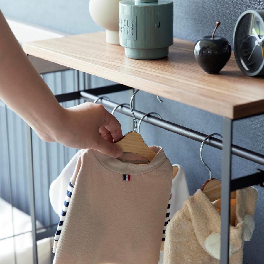 ペットコートハンガーラック タワー 山崎実業 tower ホワイト ブラック 2119 2120 ハンガー シェルフ クローゼット ドッグウェア タワーシリーズ yamazaki[MM1 ...