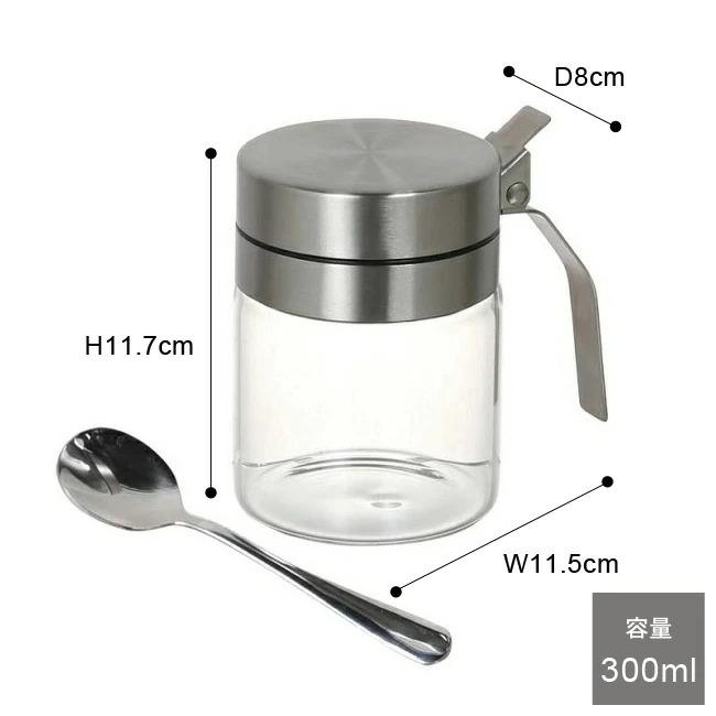 DULTON ダルトン 調味料ジャー＆ボトル2種セット スパイスジャー ウィズ スプーン オイル＆ヴィネガーボトル 350ml スパイスボトル オイルボトル セット : Se-マガザン ...