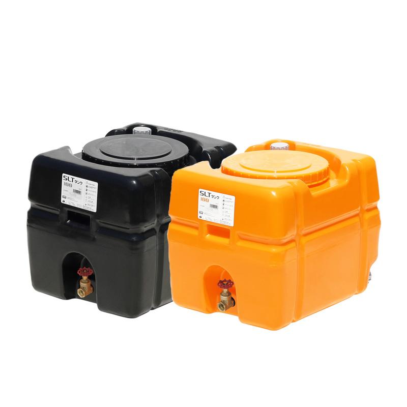 【25Aバルブ付】 ローリータンク 100L W480mm×D630mm×H490mm SLT-100 ポリエチレン製 液体運搬SLTシリーズ ...