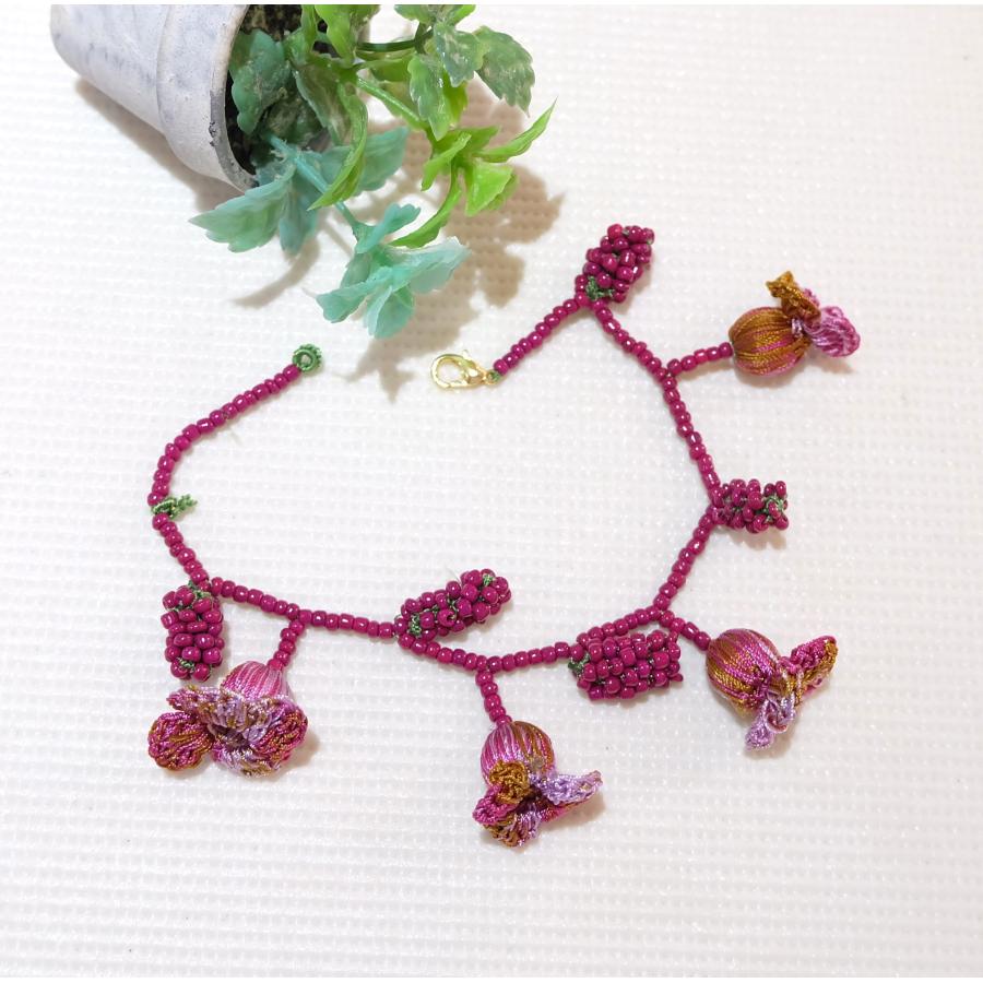 トルコ雑貨 oya 可愛い ハンドメイド トゥーオヤ ボンジュックオヤ ブレスレット プレゼントNO32 : 仙台 トルコ ハンドメイド店 - 通販 - Yahoo!ショッピング