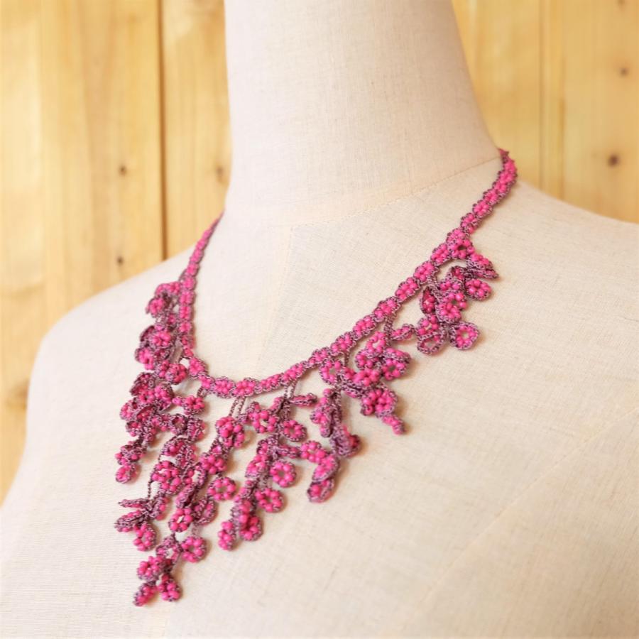 トルコ雑貨 オヤネックレス ボンジュック ハンドメイド 小花 可愛い 軽い プレゼントNO32 : 仙台 トルコ ハンドメイド店 - 通販 - Yahoo!ショッピング