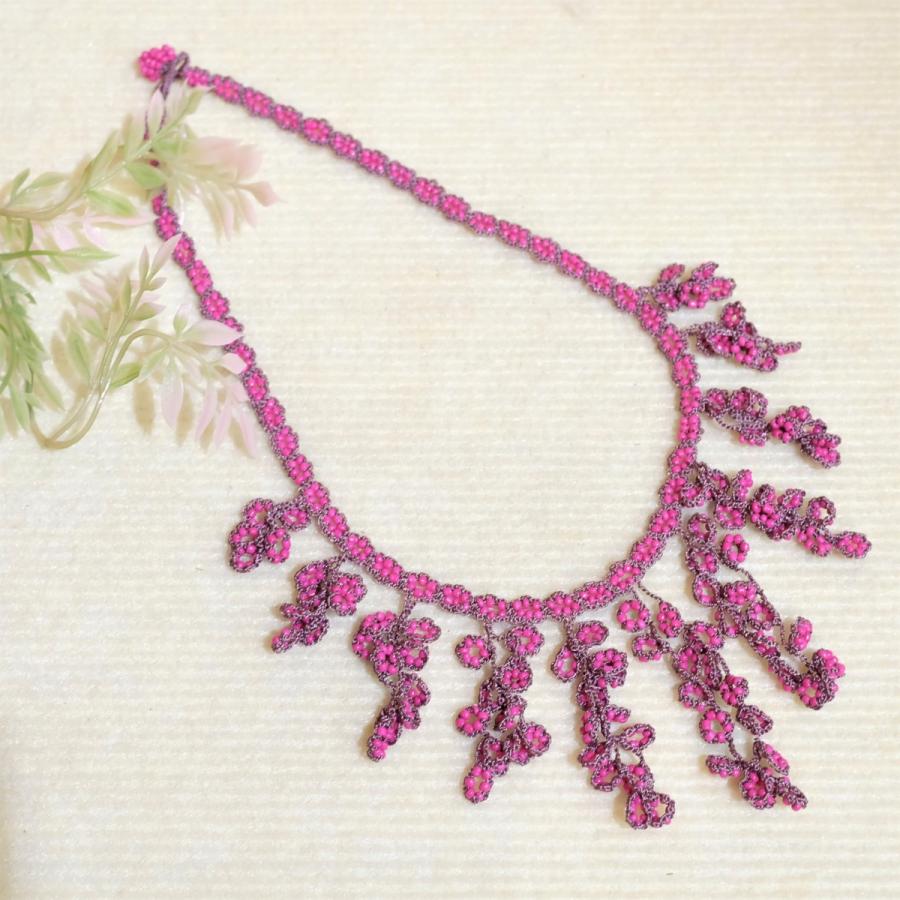 トルコ雑貨 オヤネックレス ボンジュック ハンドメイド 小花 可愛い 軽い プレゼントNO32 : 仙台 トルコ ハンドメイド店 - 通販 - Yahoo!ショッピング