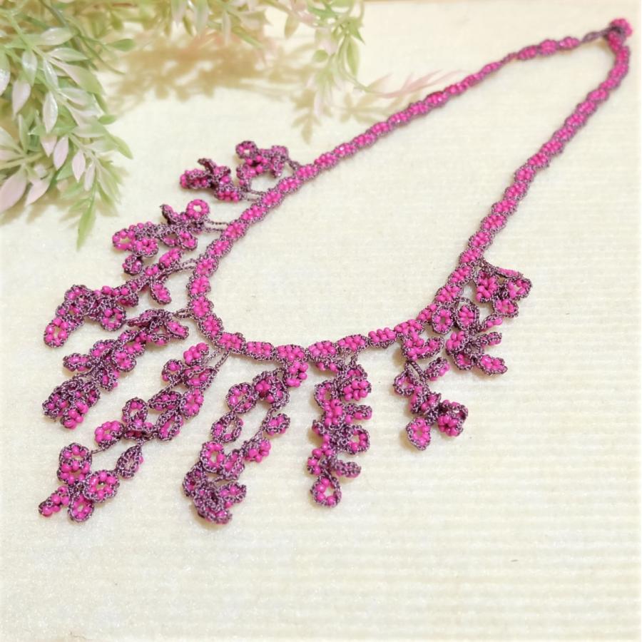 トルコ雑貨 オヤネックレス ボンジュック ハンドメイド 小花 可愛い 軽い プレゼントNO32 : 仙台 トルコ ハンドメイド店 - 通販 - Yahoo!ショッピング