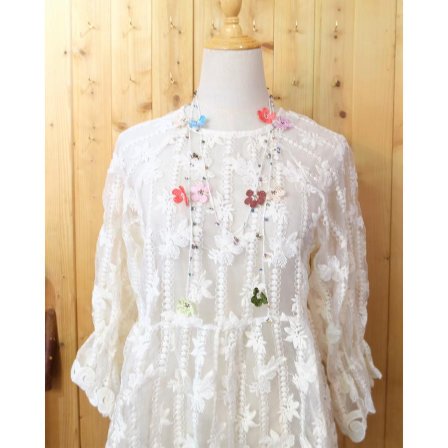 トルコ雑貨 トゥーオヤ ビーズ アクセサリー ハンドメイド 可愛い ガーランド ラリエットNO30 : 仙台 トルコ ハンドメイド店 - 通販 - Yahoo!ショッピング