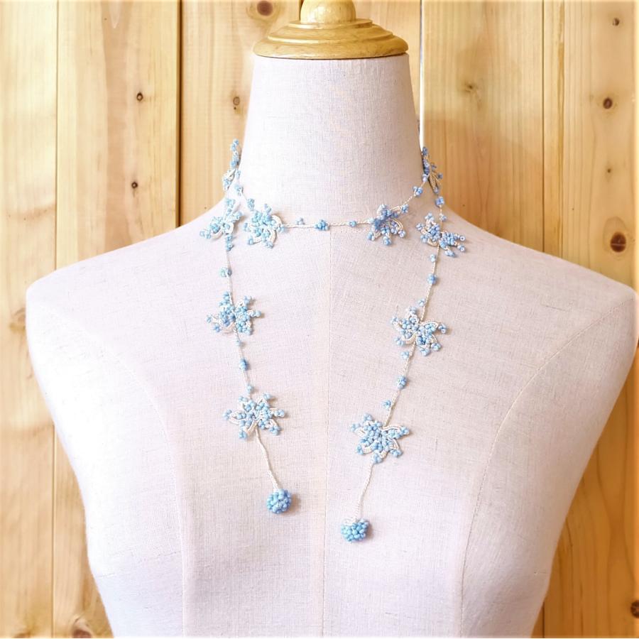 トルコ雑貨 ボンジュックオヤ ビーズ アクセサリー ハンドメイド 可愛い ラリエットNO39 : 仙台 トルコ ハンドメイド店 - 通販 - Yahoo!ショッピング