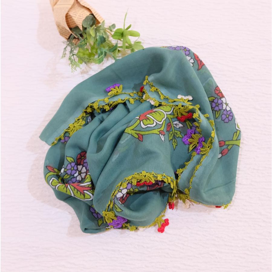 トルコ オヤ OYA トゥーオヤ ビンテージ スカーフ 可愛い 花 モチーフ おしゃれ ハンドメイドNO97 : 仙台 トルコ ハンドメイド店 - 通販 - Yahoo!ショッピング