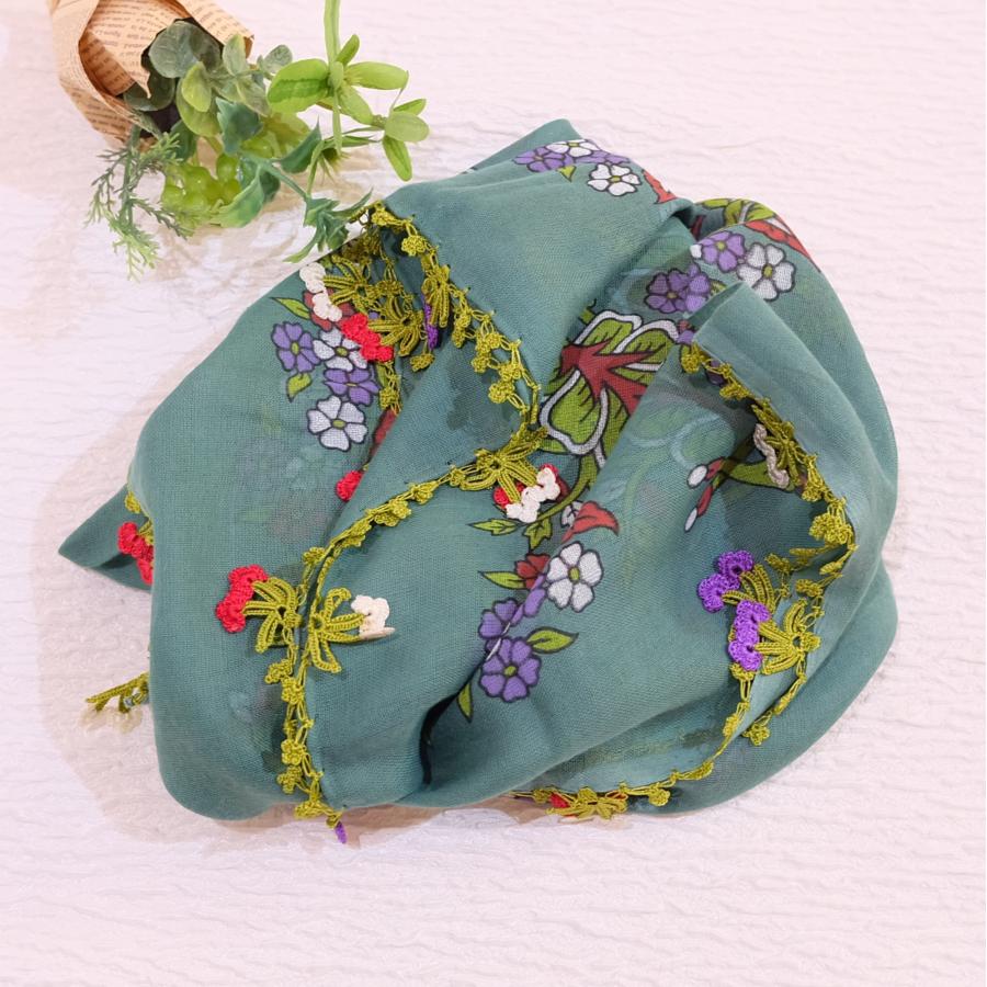 トルコ オヤ OYA トゥーオヤ ビンテージ スカーフ 可愛い 花 モチーフ おしゃれ ハンドメイドNO97 : 仙台 トルコ ハンドメイド店 - 通販 - Yahoo!ショッピング