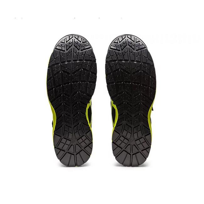 ASICS 安全靴 CP216 アシックス 1273A076 ウィンジョブ 001 ブラック×ブラック asics 作業靴 セーフティーシューズ ハイカット ベルトタイプ 3色展開 ...