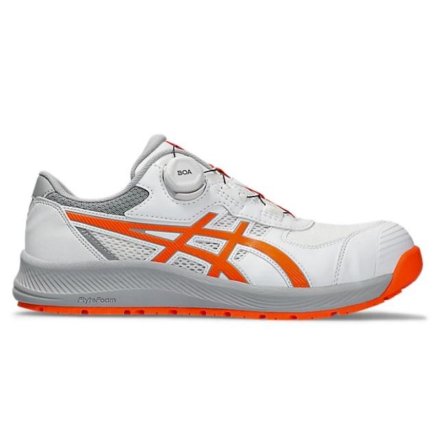 ASICS（アシックス） 安全靴 CP219 BOA 1273A092 ウィンジョブ 100 ホワイト×ショッキングオレンジ 作業靴 セーフティーシューズ 3色展開 : SENGUYA1009 ...