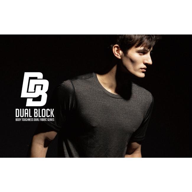 おたふく（手袋） JW-608 73.ヘザーブルー BT冷感速乾デュアルブロック ショートスリーブ クルーネックシャツ おたふく手袋 冷感 吸汗 速乾 消臭 : SENGUYA1009 ...