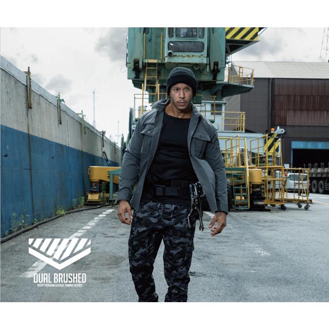 JW-180 11.ブラック BTデュアルブラッシュド ヘビーウエイト クルーネックシャツ おたふく手袋 あったか 肌着 ヒートテック サーモ : ot10-jw-180b ...