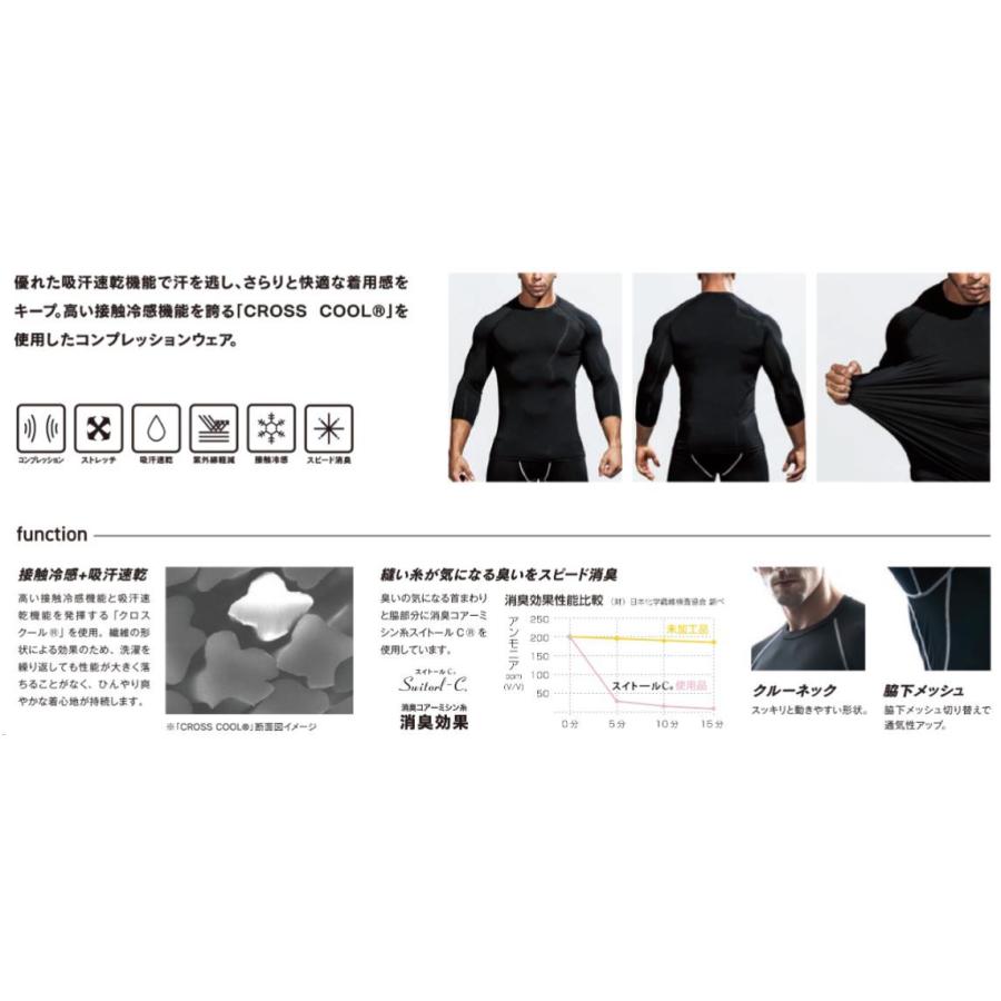 おたふく（手袋） JW-628 52. ブラック BT冷感・消臭パワーストレッチ半袖クルーネックシャツ おたふく手袋 冷感 消臭 吸汗 速乾 : SENGUYA1009 - 通販 ...