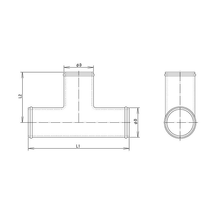 BC T型ホース接手 63mm (2"-1/2) 高澤製作所 砲金 : SENGUYA1009 - 通販 - Yahoo!ショッピング