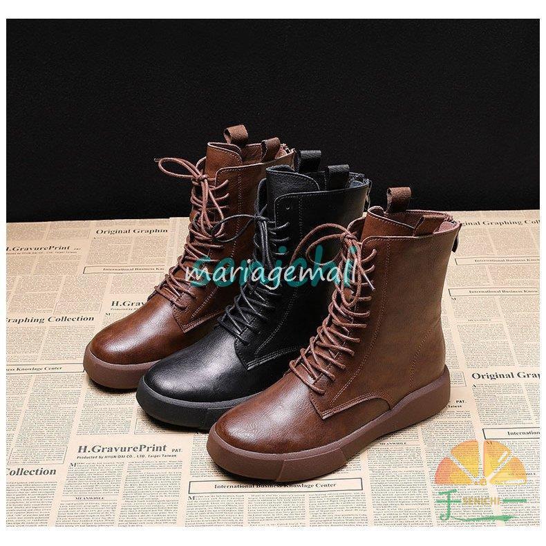 ブーツ レディース本革 レースアップブーツ ショートブーツ レディース