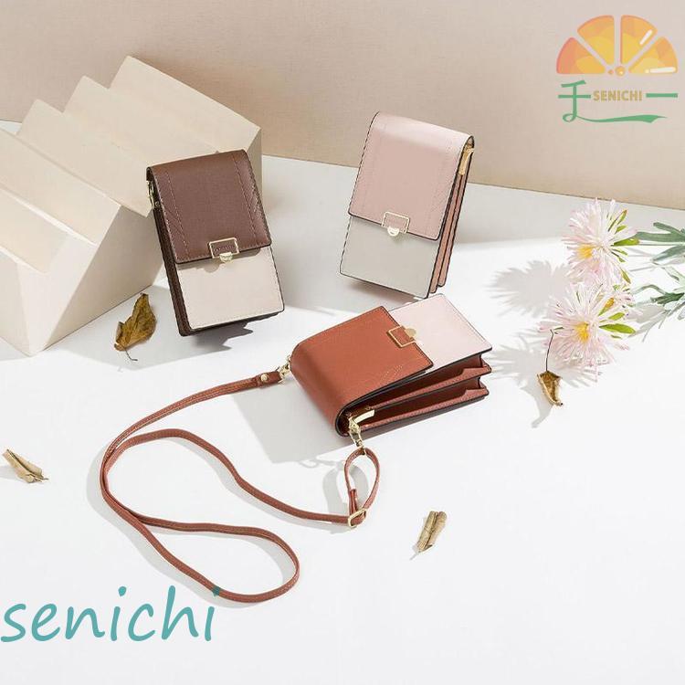 スマホポーチ スマホショルダー ポシェット レディース ミニバッグ 縦型 斜め掛け 肩掛け ショルダーバッグ 無地 シンプル :si0809 ...