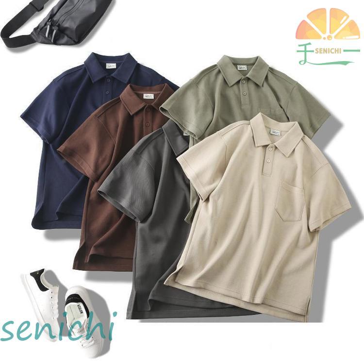 メンズ 半袖Tシャツ ビジネス プレゼント 父の日 柔らかい カジュアル ゴルフシャツ 部屋着 ポケット : si0809-tysx238 ...