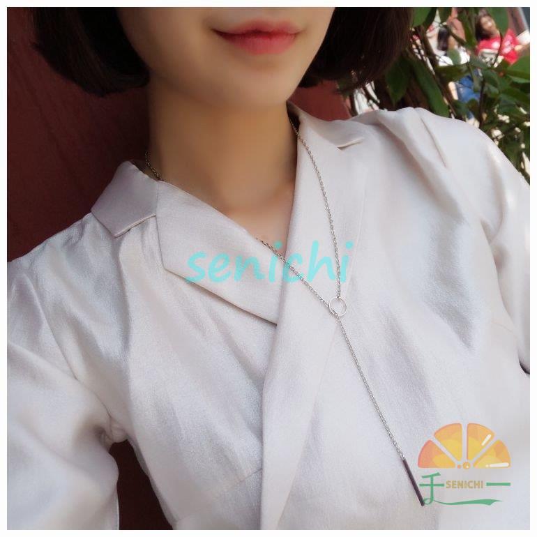 ネックレス ペンダント ロングネックレス サークル 円形 まる ラブリー キュート おしゃれ かわいい 大人 シンプル 女性 レディース アクセサリ :sic0816-neck164:千一 ...