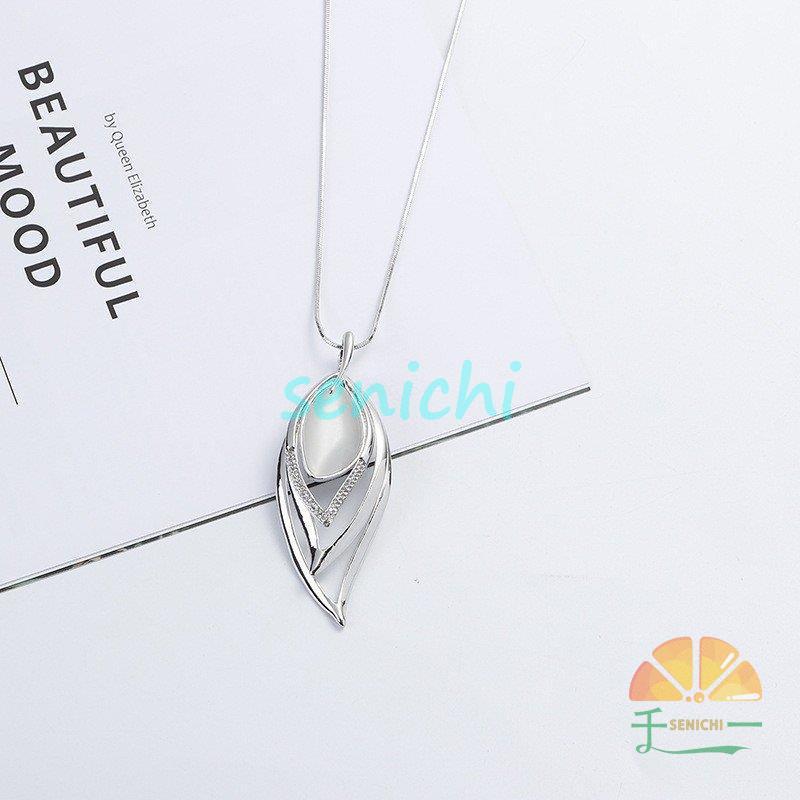 ネックレス シルバーカラー ラインストーン ペンダント ロングネックレス レディース アクセサリー おしゃれ かわいい シンプル : sic0816-neck187 : 千一 - 通販 ...