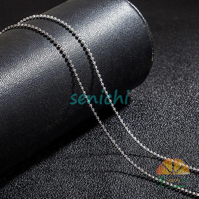 ネックレス ボールチェーン アクセサリー レディース 女性用 ファッション小物 45cm シルバーカラー シンプル 清楚 エレガント おしゃれ プレゼ : sic0816-neck645 ...