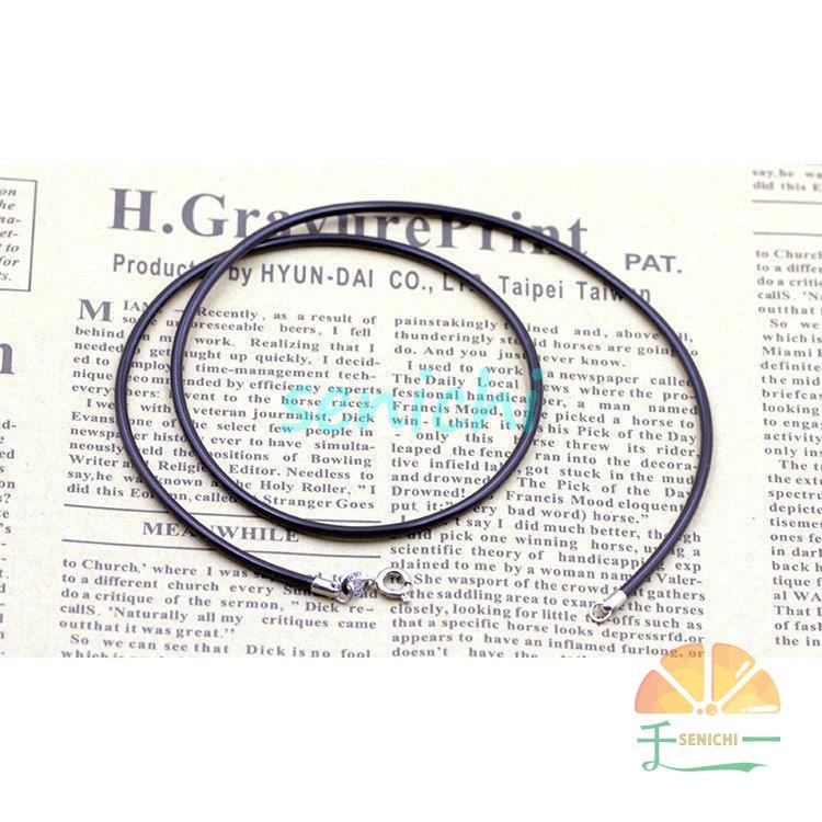 PUレザーチェーン PUレザーネックレス 45mm 50mm 2mm幅 ハンドメイド DIY 男女兼用 チェーンのみ 紐 ネックレス レザーチェーン :sic0816-neck92:千一 ...