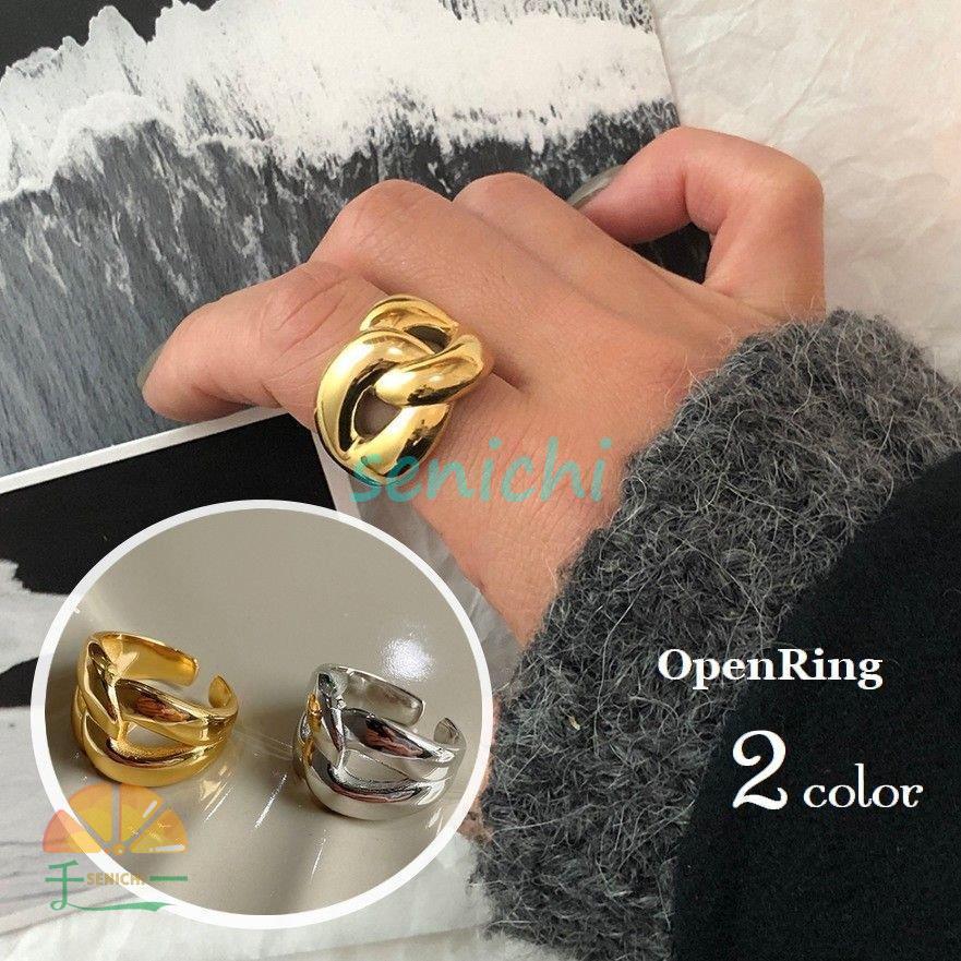 指輪 オープンリング レディース アクセサリー シルバー925 ファッション小物 大きめ おしゃれ 服飾小物 シルバーカラー ゴールドカラー お出かけ : sic0816-ring1430 ...