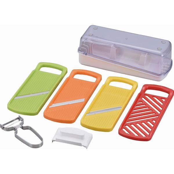 ビタミンアイランド マルチスライサー&ステンレスピーラーセット ME-7289 : 贈物広場セノヲ - 通販 - Yahoo!ショッピング