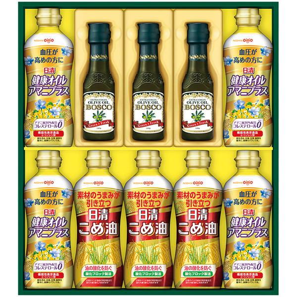 日清オイリオ ヘルシーオイル＆ボスコギフト BM-50A : 贈物広場セノヲ - 通販 - Yahoo!ショッピング