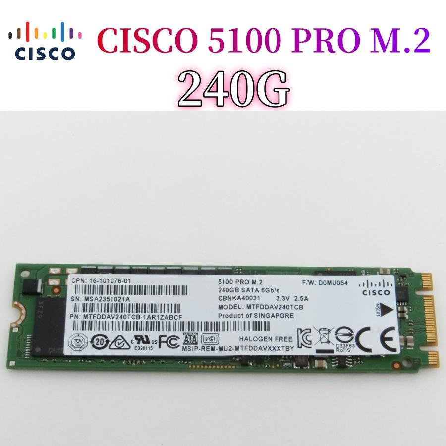 Cisco 動作確認済品 CISCO 5100 PRO M.2 240GB SATA 6GB/s 中古 内蔵 SSD240G/ 健康状態正常 ...