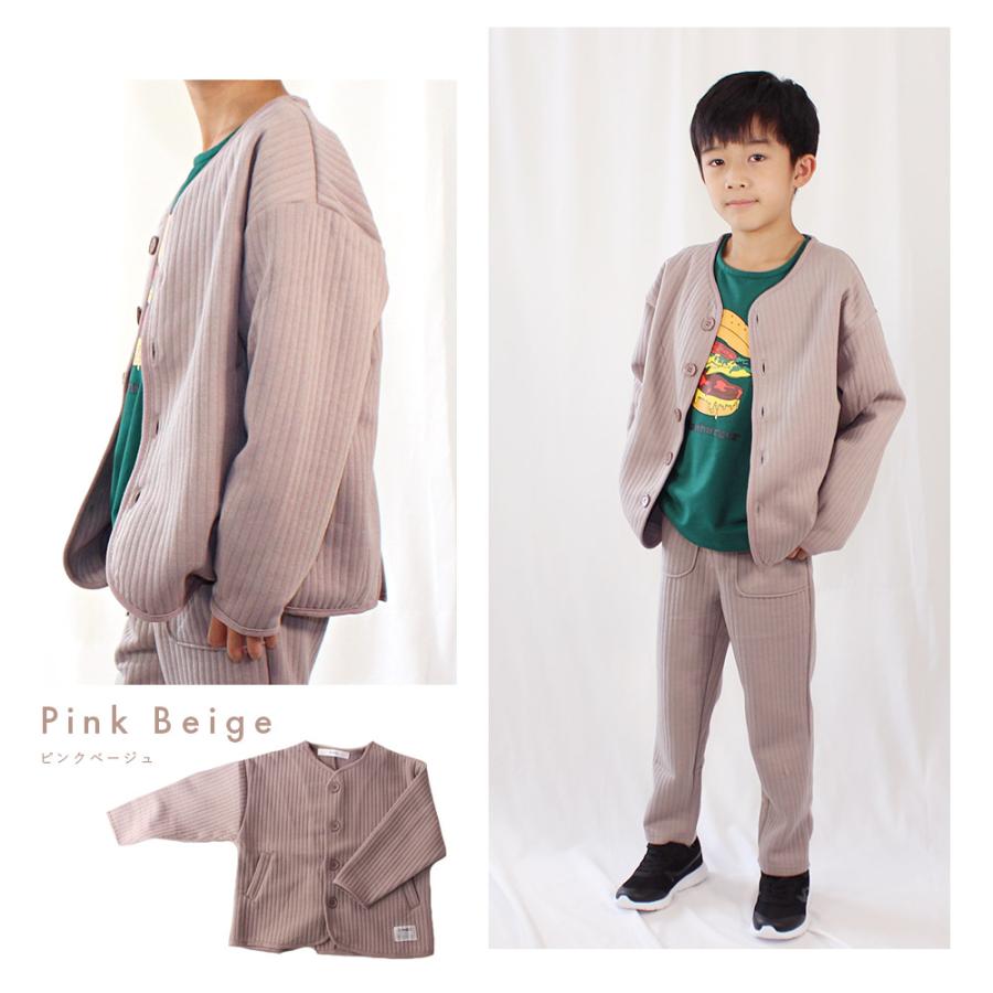 ラインキルトノーカラージャケット/子供服 キッズ ガールズ 男の子 女の子 op10 : センリ - 通販 - Yahoo!ショッピング