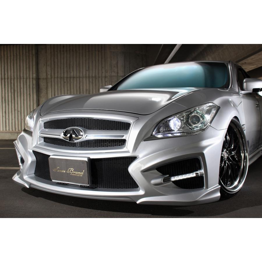 センスブランド Y51フーガ 前期 フロントバンパー エアロ 【センセーションα(アルファ)】LEDデイライト＆メッシュ板Set : y51-f-1 : センスブランドオンラインショップ ...