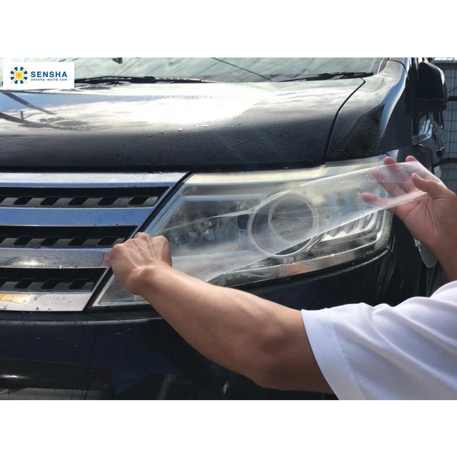 洗車の王国 ヘッドライトフィルム 車検対応 クリア UV ヘッドライト 黄ばみ 防止 PPF 車種別 カット済み フィルム 1set : 洗車の王国 - 通販 - Yahoo!ショッピング
