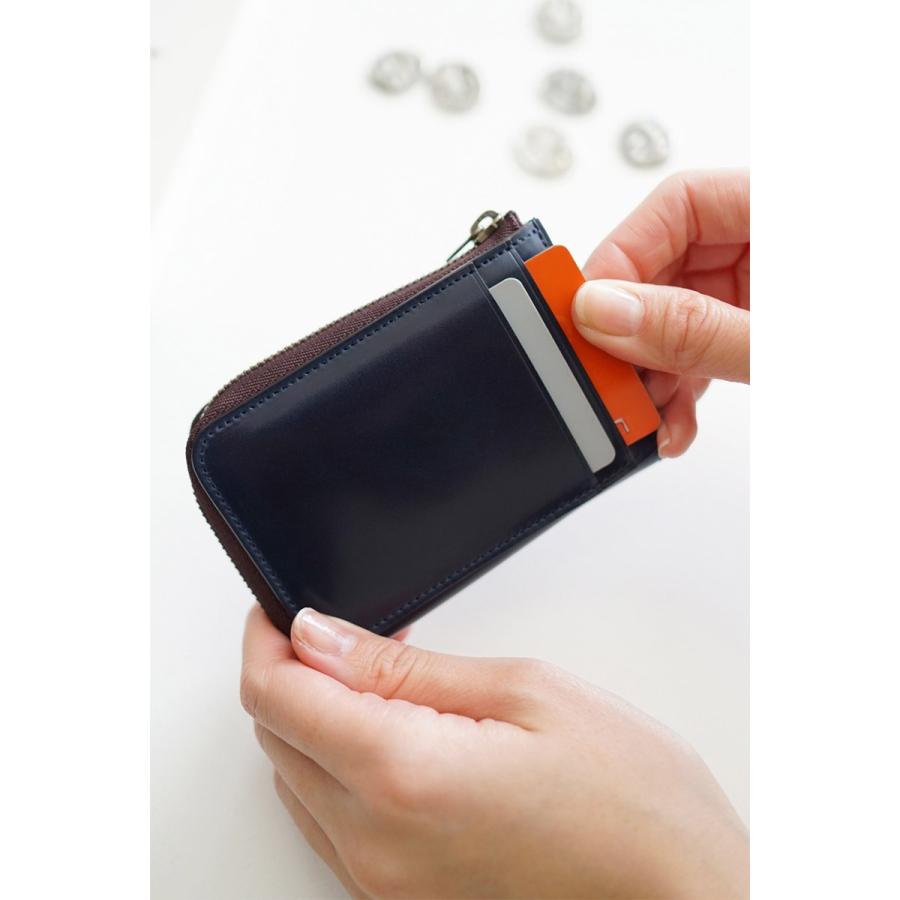 genten 【最大p25％選べるノベルティ付】 dan ダン ゲンテン ernest walletII アーネストウォレット2 小銭入れ付き ...