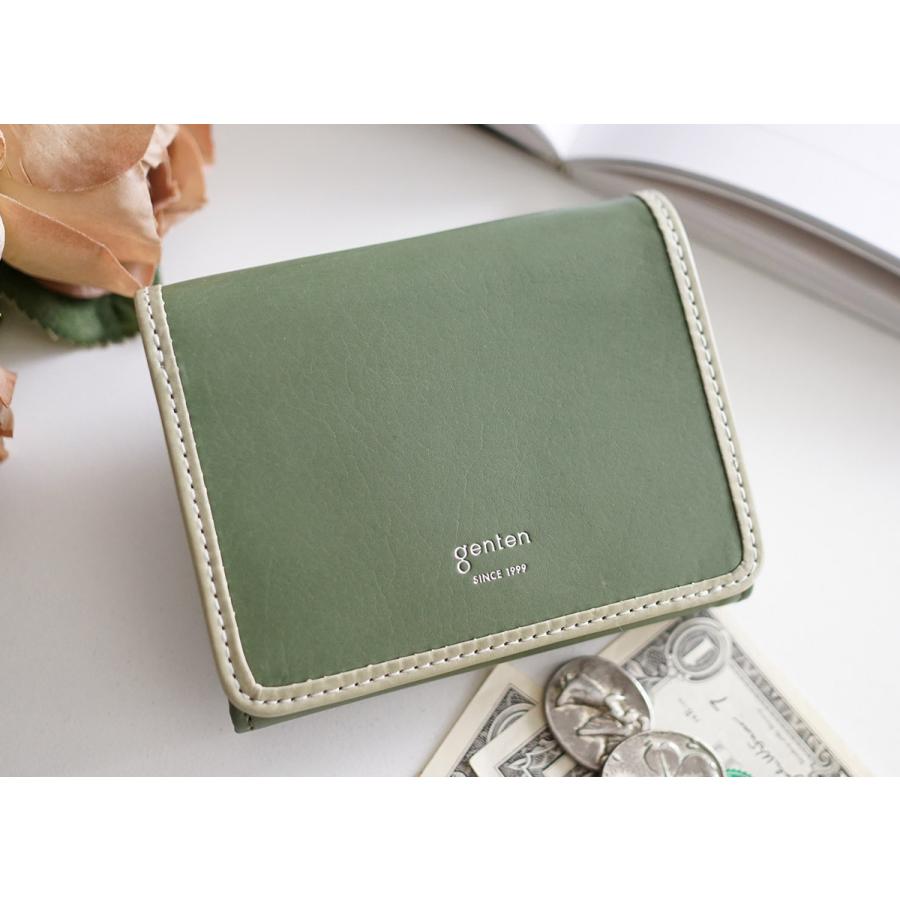 genten ゲンテン Milana ミラーナ 小銭入れ付き二つ折り財布 43142 : こだわりのブランド Sentire-One - 通販 - Yahoo!ショッピング