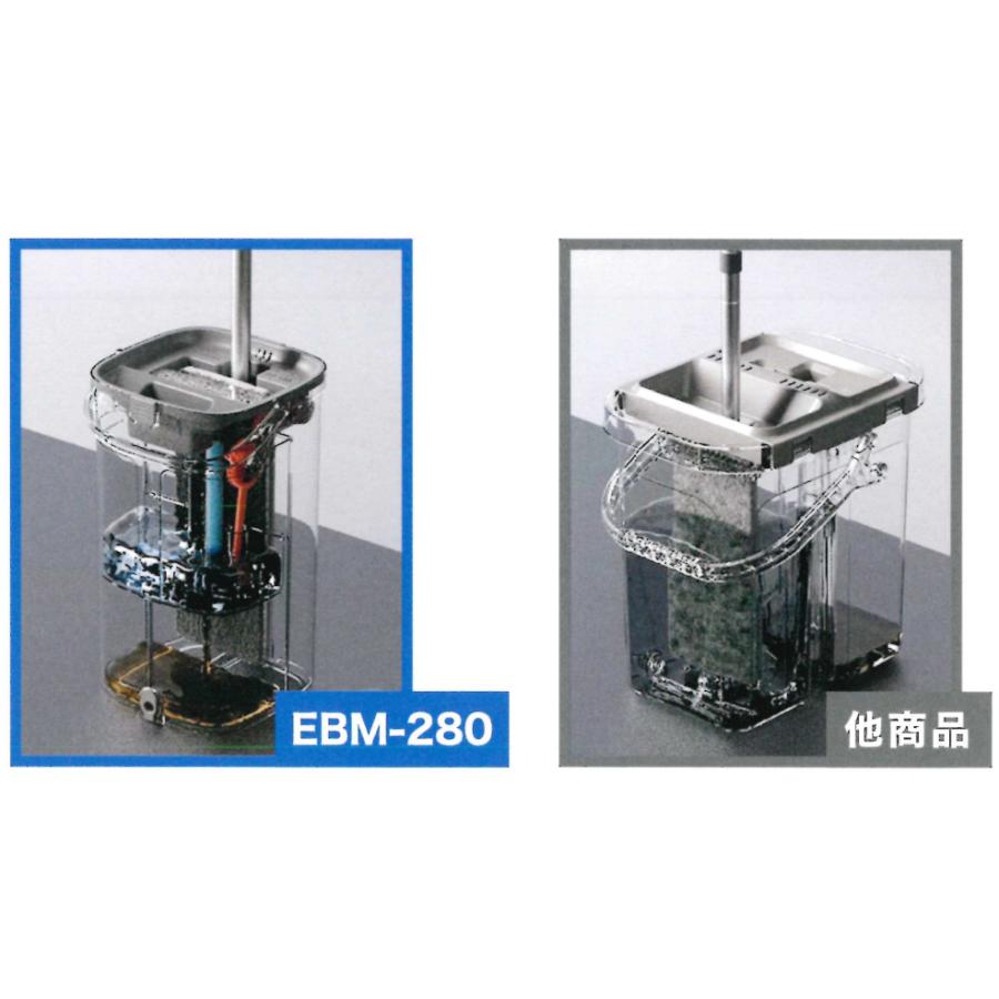 Daito洗濯機能付マイクロファイバーモップピュアマスターEBM-280 : 洗剤ワックススーパー ヤフー店 - 通販 - Yahoo!ショッピング