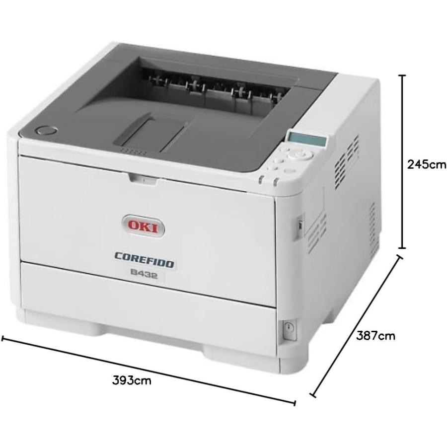 OKI オキ 沖電気工業 A4モノクロLEDプリンタ COREFIDOシリーズ B432dnw : セオリーヤフーショップ - 通販 - Yahoo!ショッピング