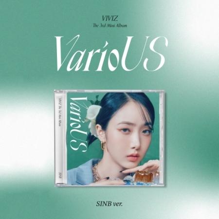 VIVIZ / VarioUS (3RD ミニアルバム) Jewel Case (シンビ ver.)[韓国 CD] : l200002573-sinb : 韓国音楽専門ソウルライフレコード ...