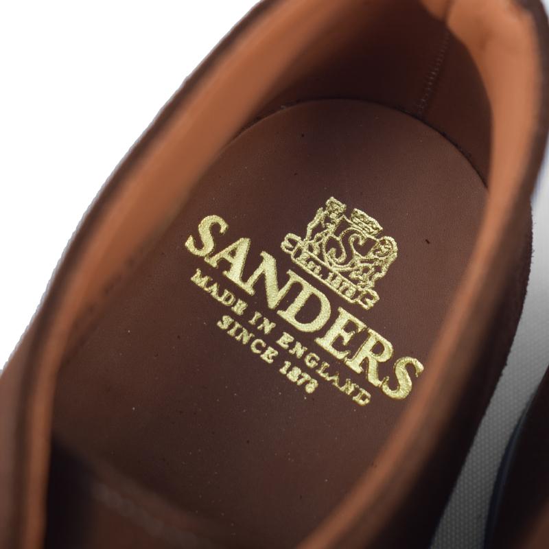 SANDERS（サンダース） 【MADE IN ENGLAND】 2TIE CHUKKA BOOT "CHESHAM" (イギリス製 スエード ...