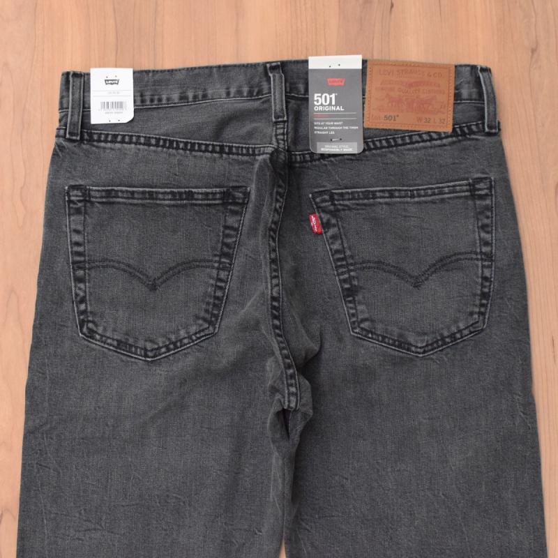 Levi's LEVI'S (リーバイス) 501 BLACK DENIM(ブラックデニム) STRECH (ストレッチ) 005013059 ...