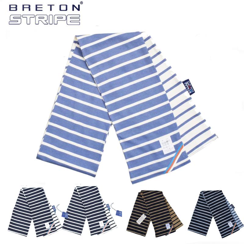 BRETON STRIPE(ブレトンストライプ)【MADE IN E.U】BASQUE BORDER SCARF(バスク ボーダースカーフ ...