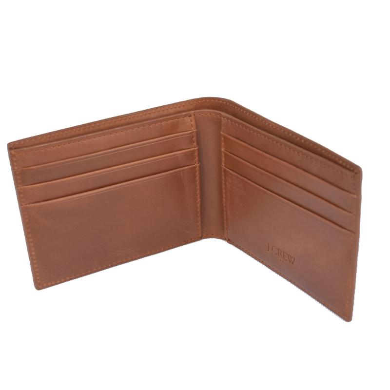 J.CREW(ジェイクルー) FOLDING WALLET (折りたたみ財布) LEATHER : セプティズ - 通販 - Yahoo!ショッピング