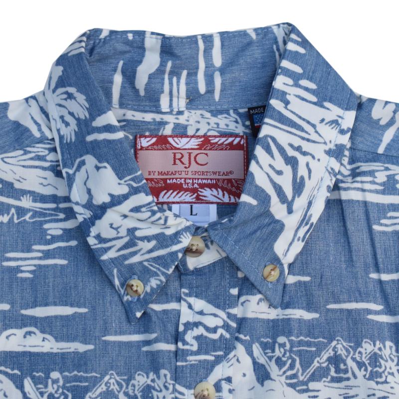 RJC(アールジェーシー) 【MADE IN HAWAI】COTTON B.D ALOHA SHIRTS(ハワイ製 コットン ボタンダウン ...