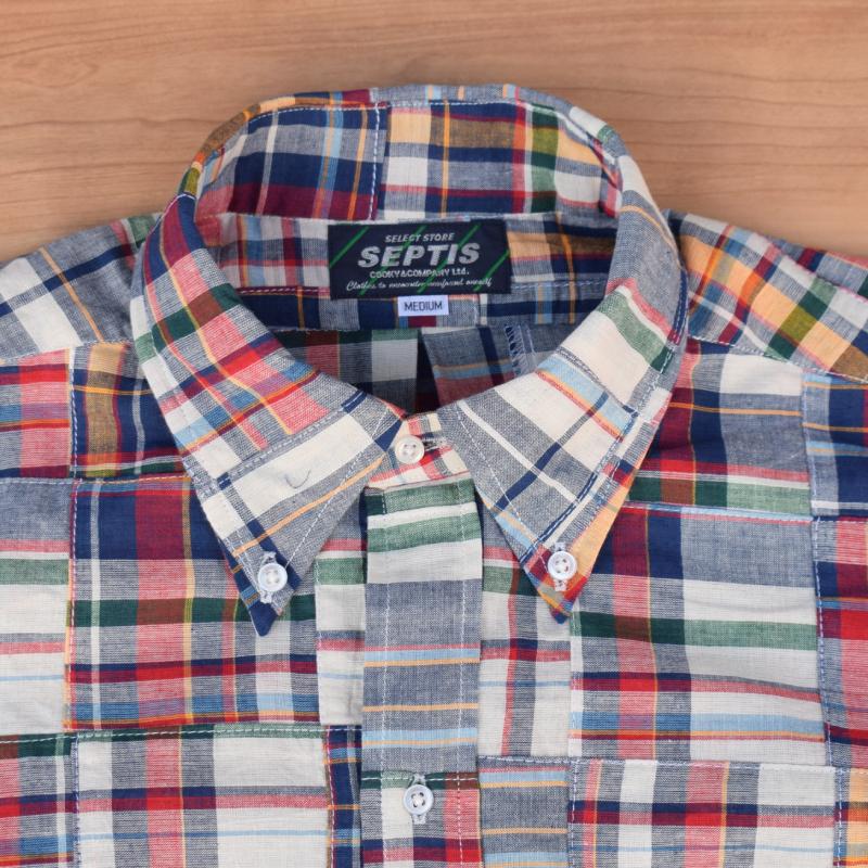 SEPTIS ORIGINAL(セプティズオリジナル) L/S B.D SHIRTS (長袖ボタンダウンシャツ) AUTHENTIC FIT ...